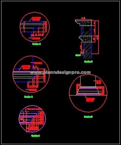 Moulding & Cornice CAD Blocks - Free AutoCAD DWG Downloa